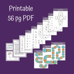 Printable Yoga Games for Kids Bundle : Kumarah Kids Yoga