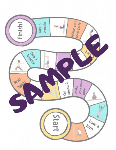 Printable Yoga Games for Kids Bundle : Kumarah Kids Yoga
