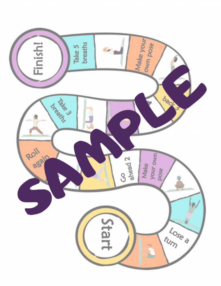 Printable Yoga Games for Kids Bundle : Kumarah Kids Yoga