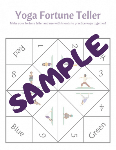Printable Yoga Games for Kids Bundle : Kumarah Kids Yoga