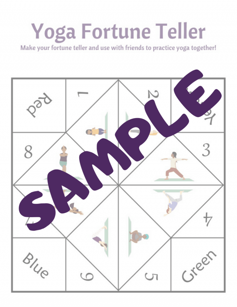 Printable Yoga Games for Kids Bundle : Kumarah Kids Yoga