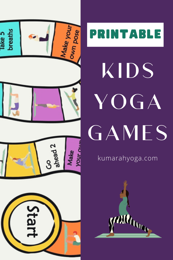 Printable Yoga Games for Kids Bundle : Kumarah Kids Yoga