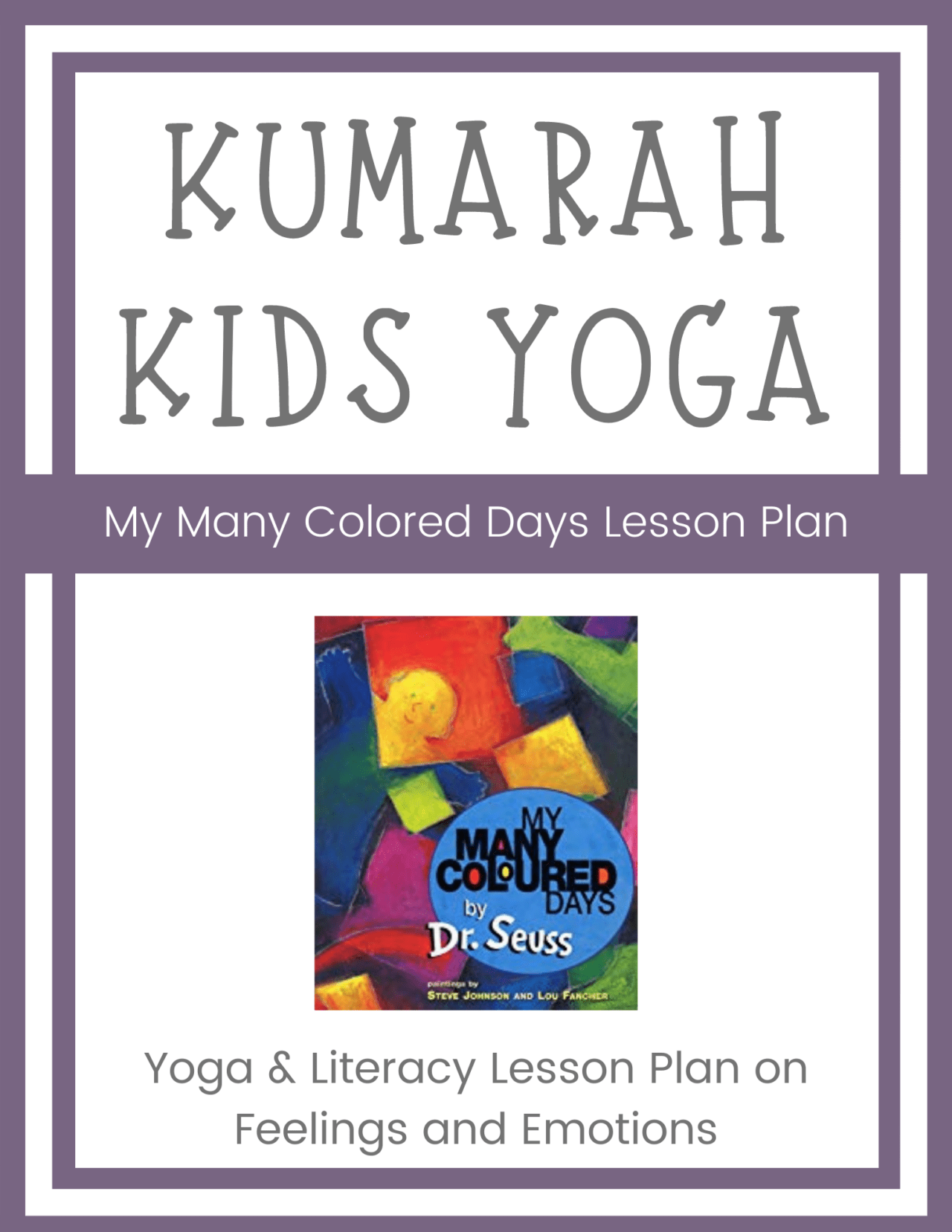 Bundle: Four Book-Based Lesson Plans : Kumarah