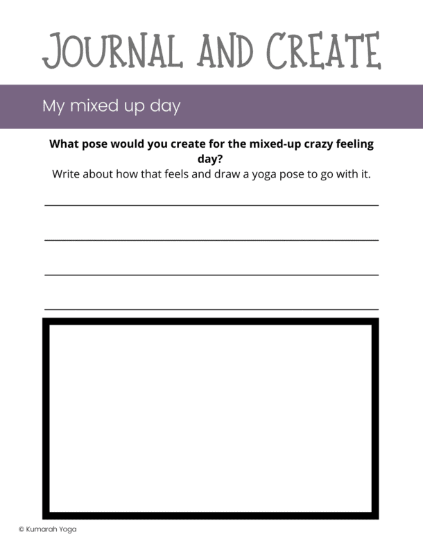 Kids Yoga Lesson Plan - My Many Colored Days : Kumarah