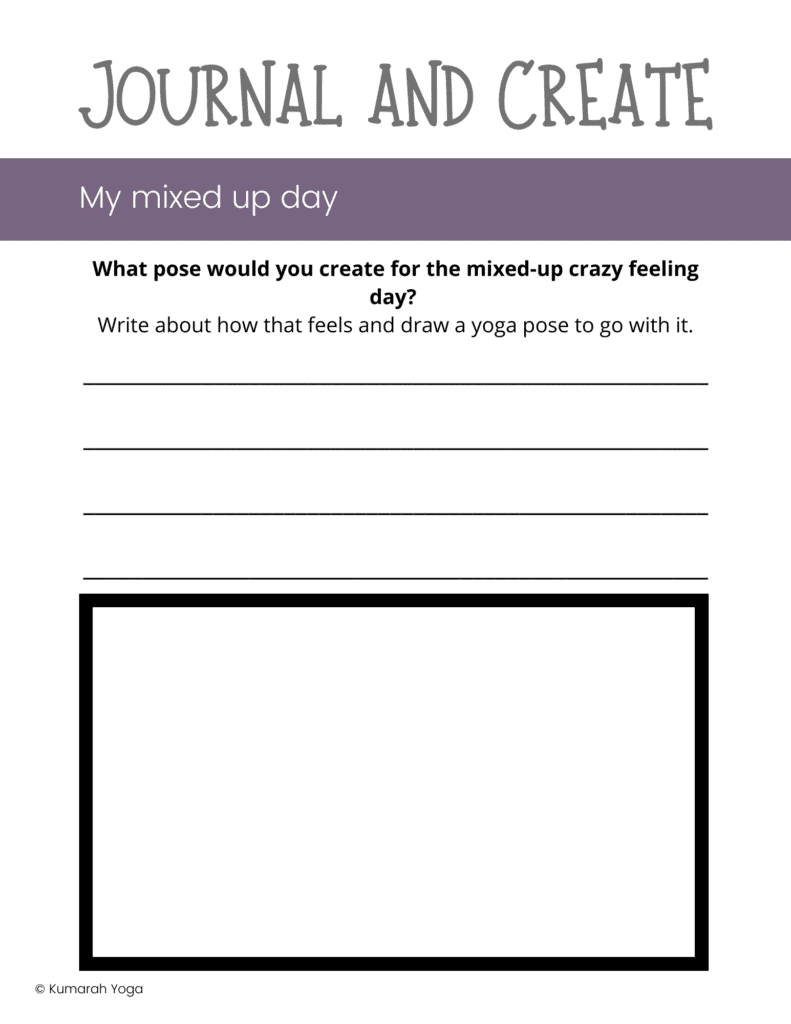 Kids Yoga Lesson Plan - My Many Colored Days : Kumarah