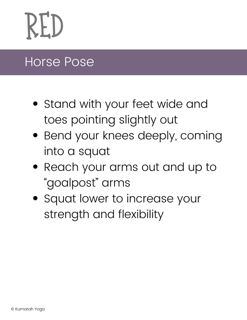 Kids Yoga Lesson Plan - My Many Colored Days : Kumarah