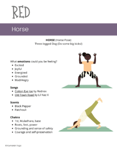 Kids Yoga Lesson Plan - My Many Colored Days : Kumarah