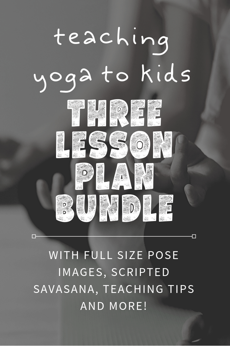 Bundle- Three Yoga and Literacy Lesson Plans : Kumarah