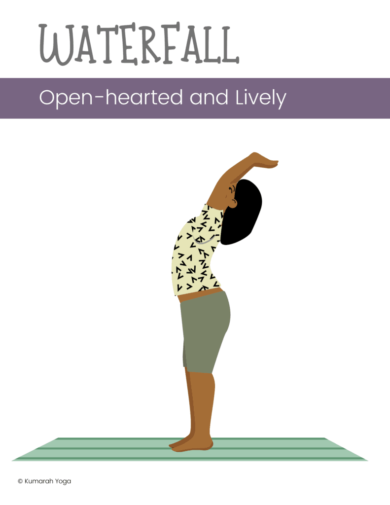 Kids Yoga Pose Cards for a Yoga Flow Sequence : Kumarah