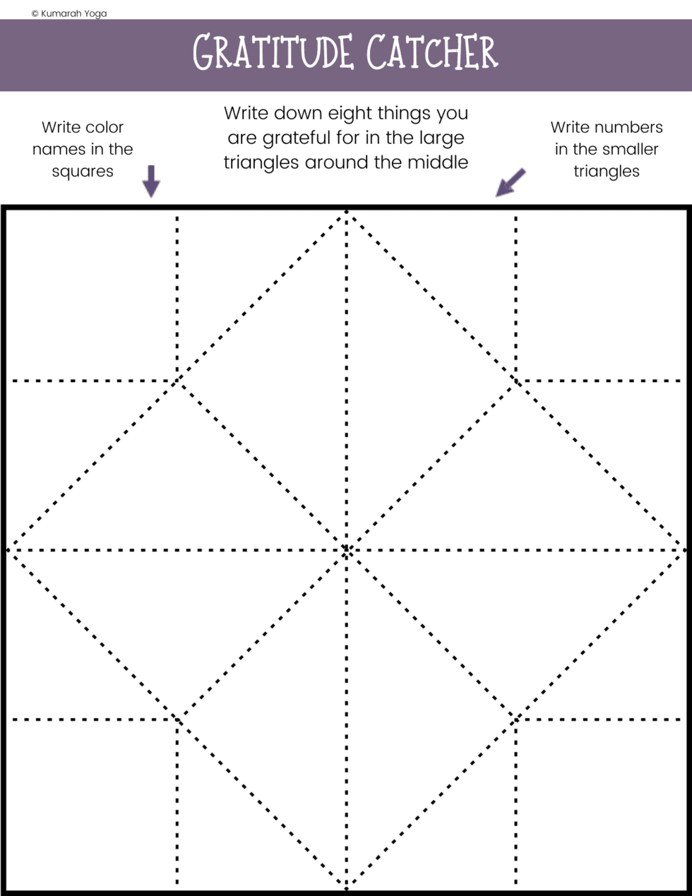 Kids Yoga Lesson Plan - The Giving Tree : Kumarah