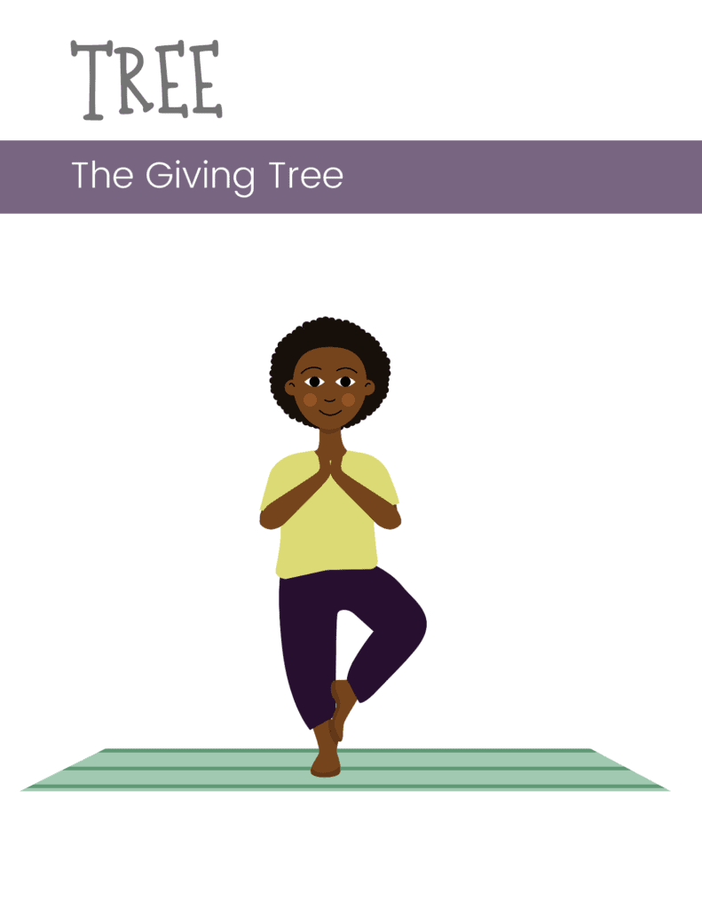 Kids Yoga Lesson Plan - The Giving Tree : Kumarah