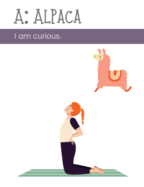 ABC Kids Yoga Pose Cards : Kumarah Kids Yoga Poses