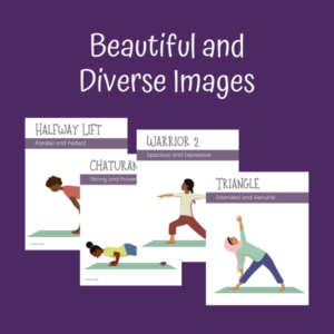 Kids Yoga Pose Cards for a Yoga Flow Sequence : Kumarah