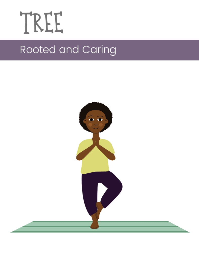 Kids Yoga Pose Cards for a Yoga Flow Sequence : Kumarah