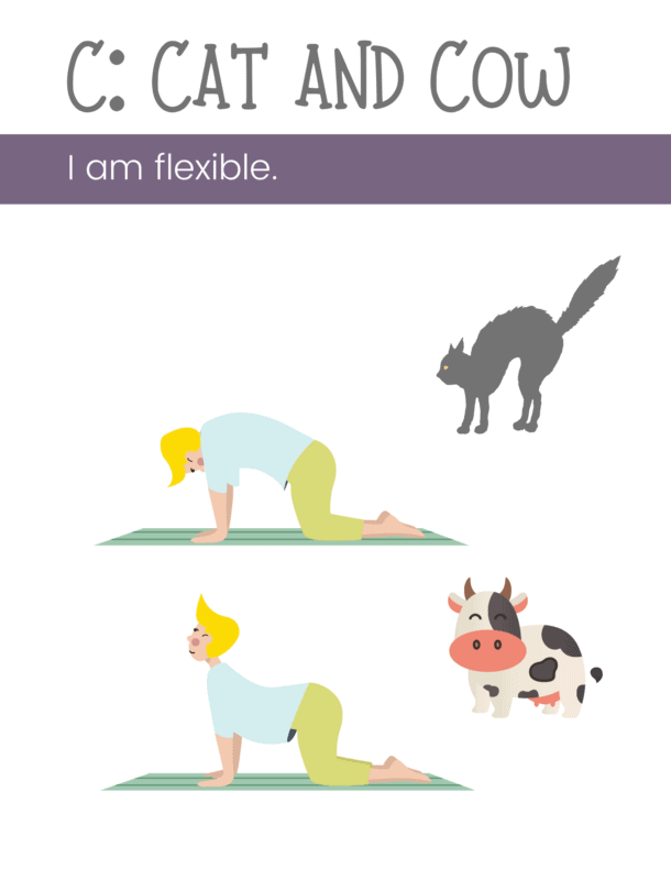 ABC Kids Yoga Pose Cards : Kumarah Kids Yoga Poses