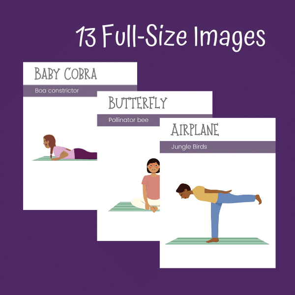 Kids Yoga Lesson Plan - The Great Kapok Tree : Kumarah