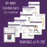 Kids Yoga Lesson Plan - My Many Colored Days : Kumarah
