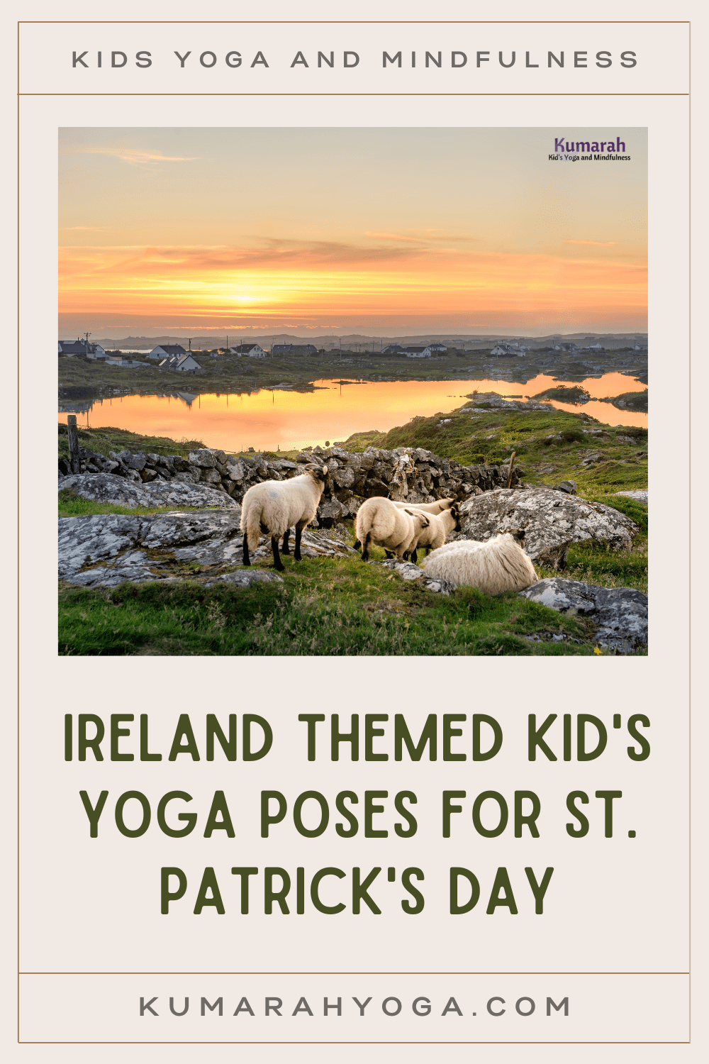 Fun Irish Themed Kids' Yoga Poses for St Patrick's Day with Video!