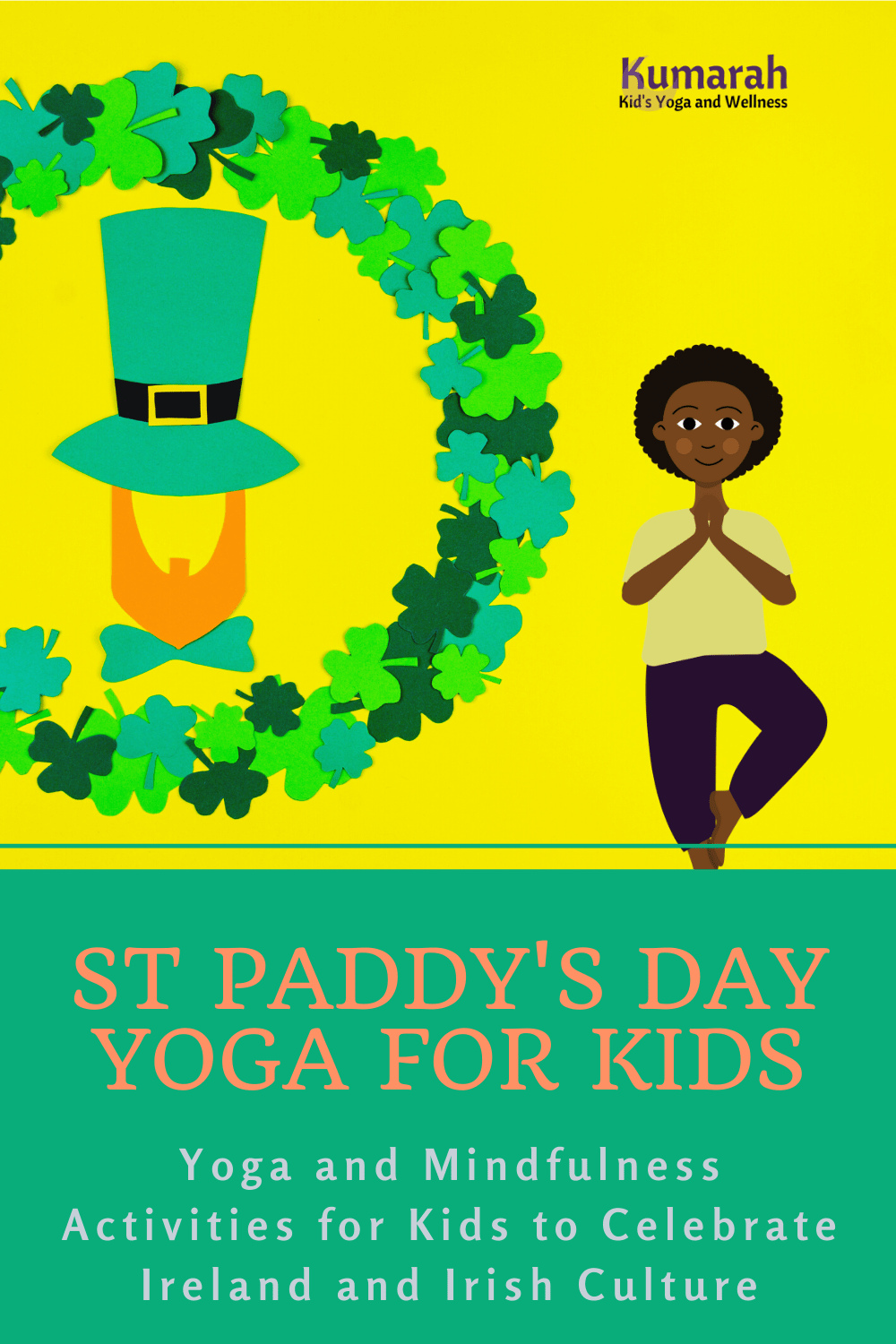 Fun Irish Themed Kids' Yoga Poses for St Patrick's Day with Video!