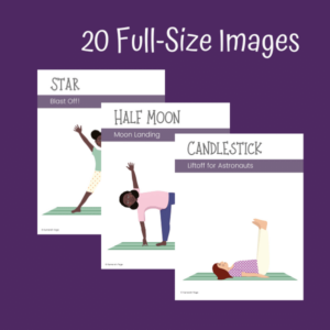 Outer Space Adventure Based Yoga Lesson Plan : Kumarah