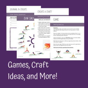 Outer Space Adventure Based Yoga Lesson Plan : Kumarah