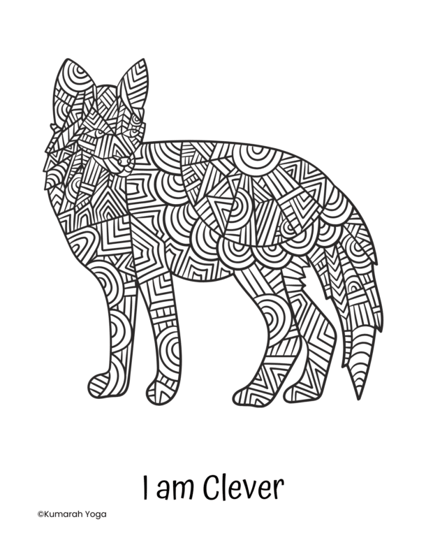 Free Mindfulness Coloring Pages for Kids : Kumarah