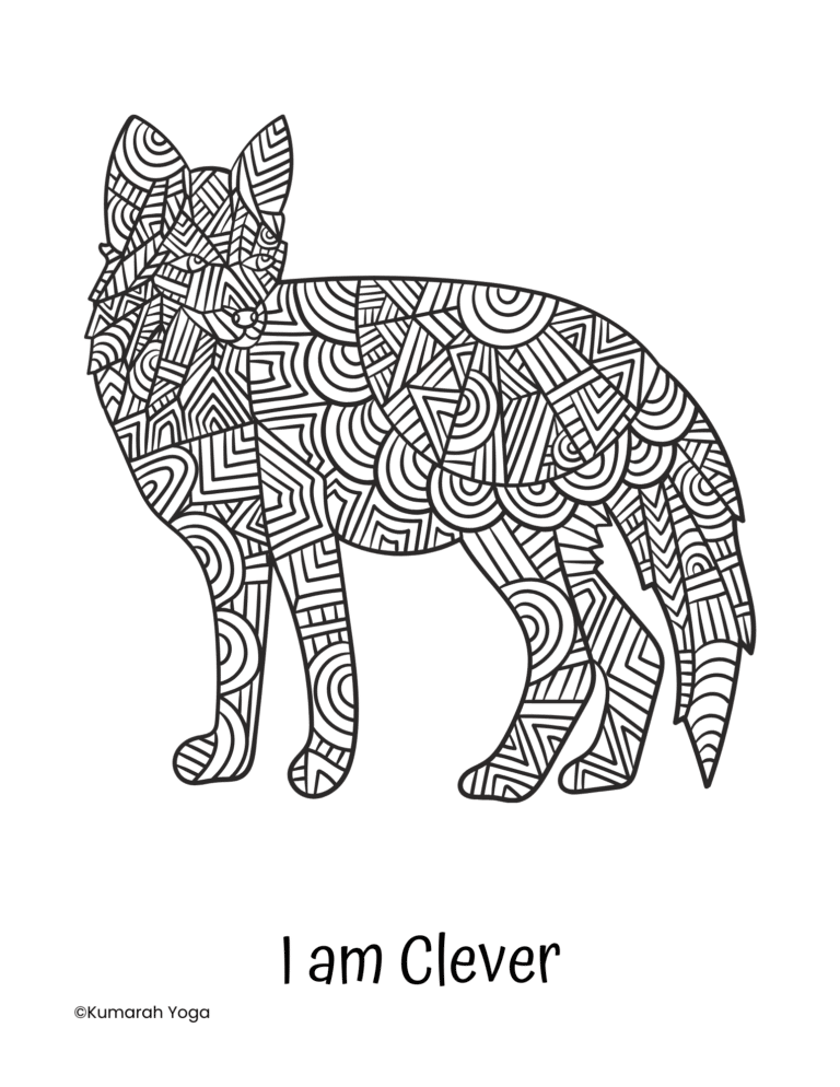 Free Mindfulness Coloring Pages for Kids : Kumarah