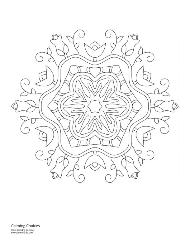 Free Mindfulness Coloring Pages for Kids : Kumarah