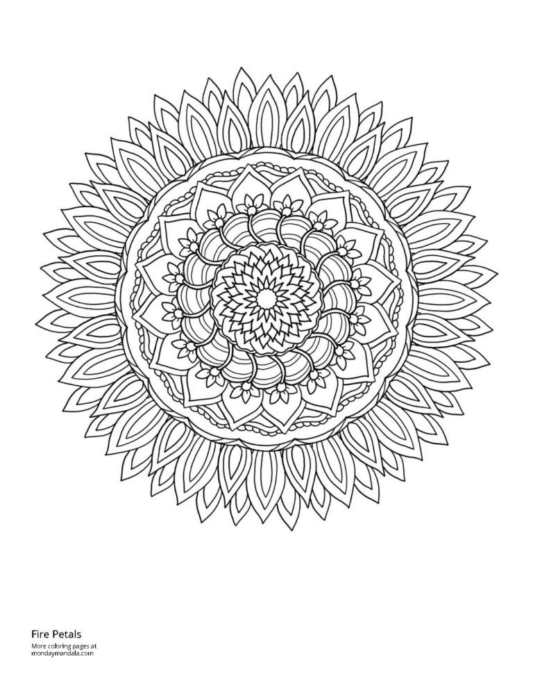 Free Mindfulness Coloring Pages for Kids : Kumarah