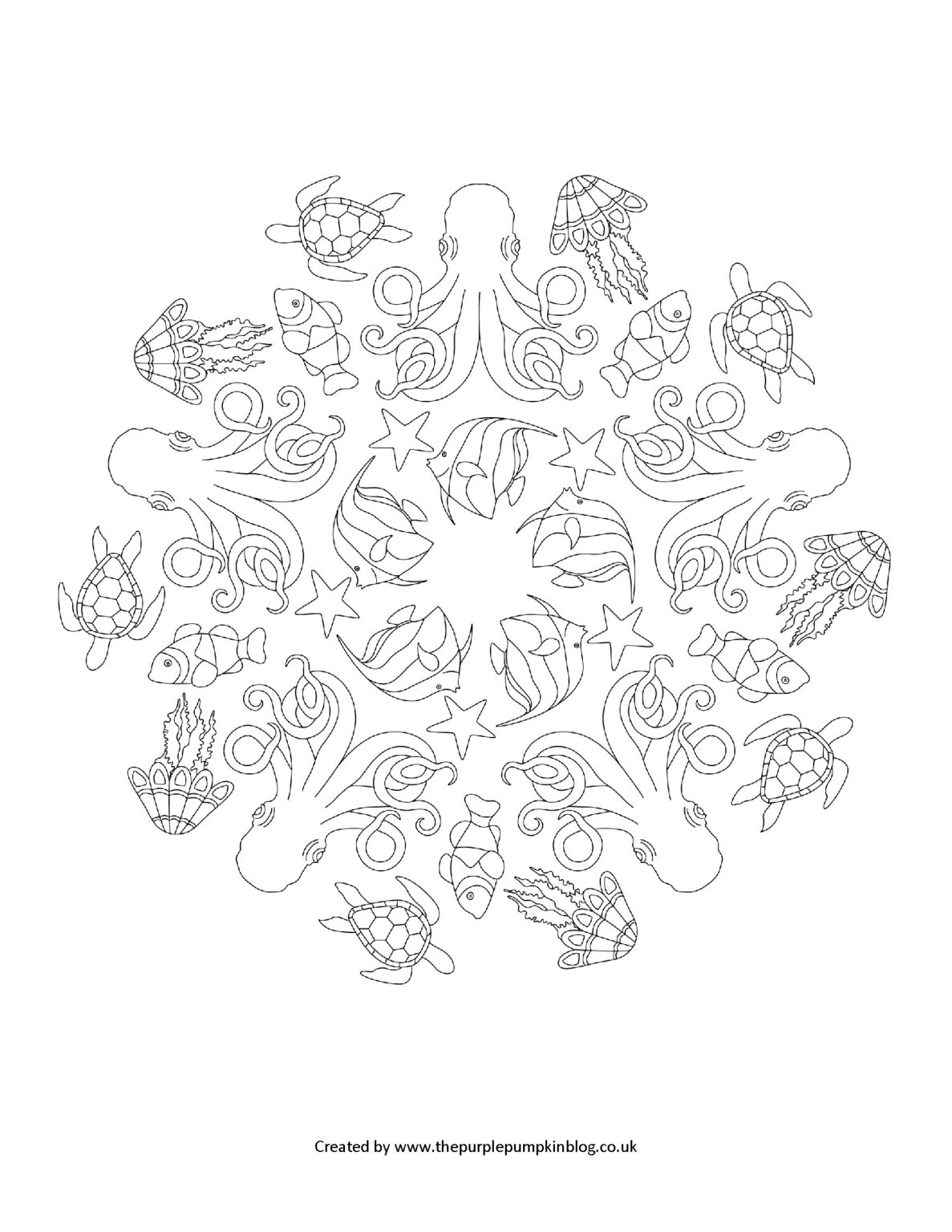 Free Mindfulness Coloring Pages for Kids : Kumarah