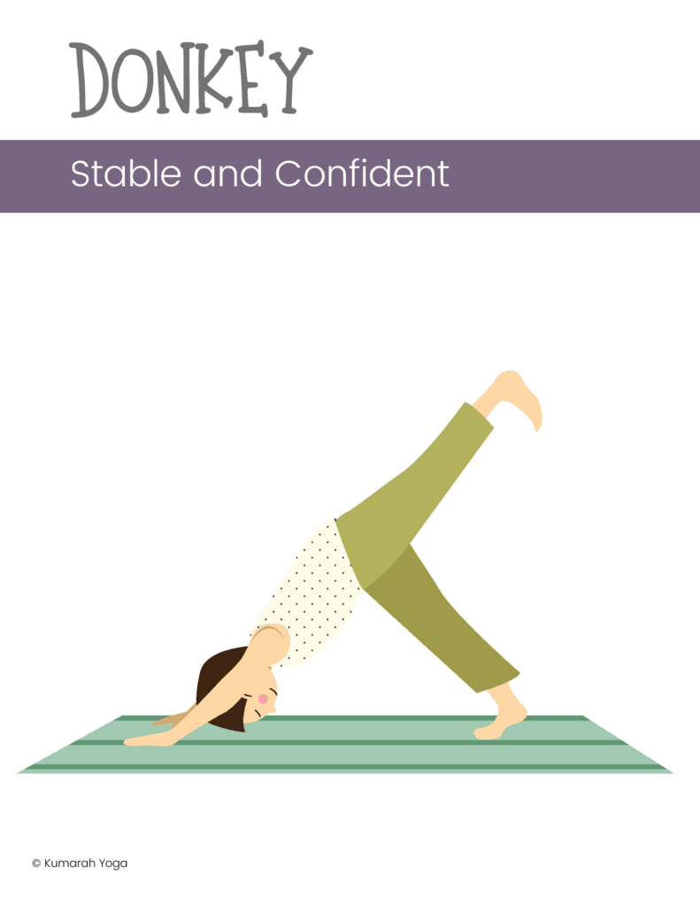 Bundle- Three sets of Kids Yoga Pose Cards (128 poses!) : Kumarah