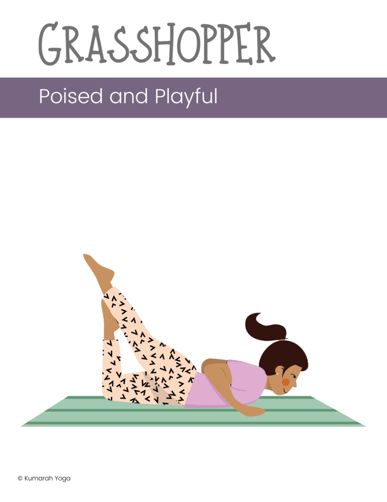 Bundle- Three sets of Kids Yoga Pose Cards (128 poses!) : Kumarah