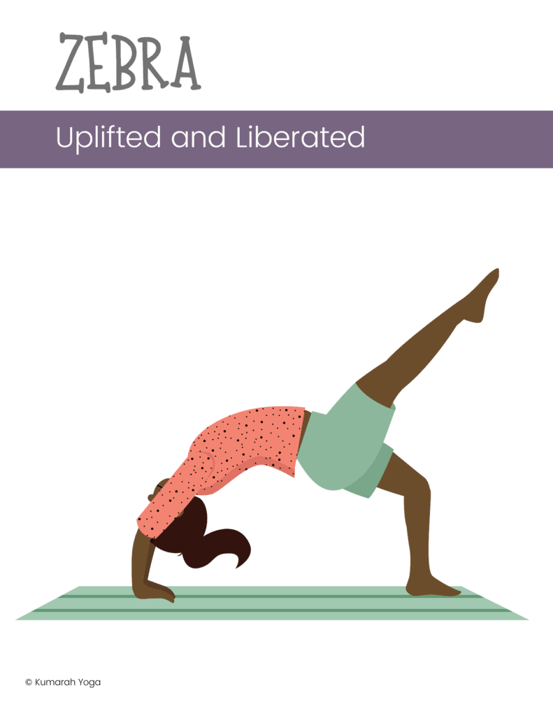 Bundle- Three sets of Kids Yoga Pose Cards (128 poses!) : Kumarah