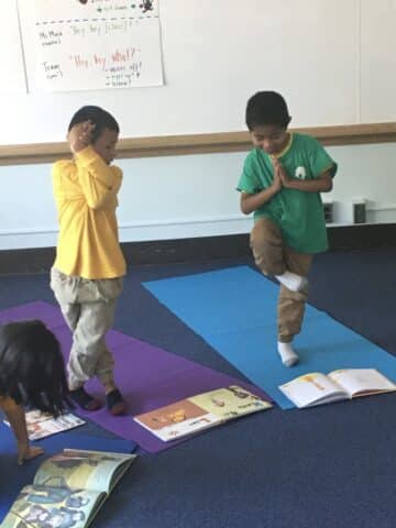 Introducing Yoga to Kids in a School Classroom : Kumarah