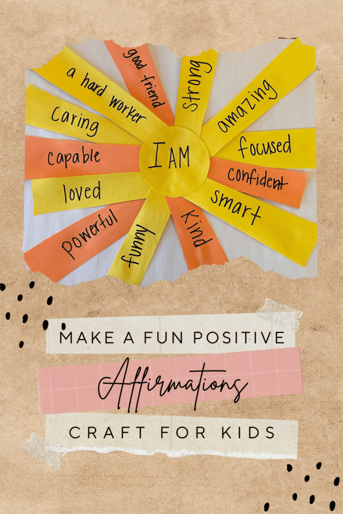 Fun Positive Affirmations Sunshine Craft For Kids Fun Positive Affirmations Sunshine Craft For Kids