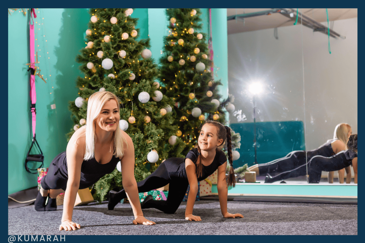 Christmas Themed Yoga Poses for Kids + FREE Lesson Plan