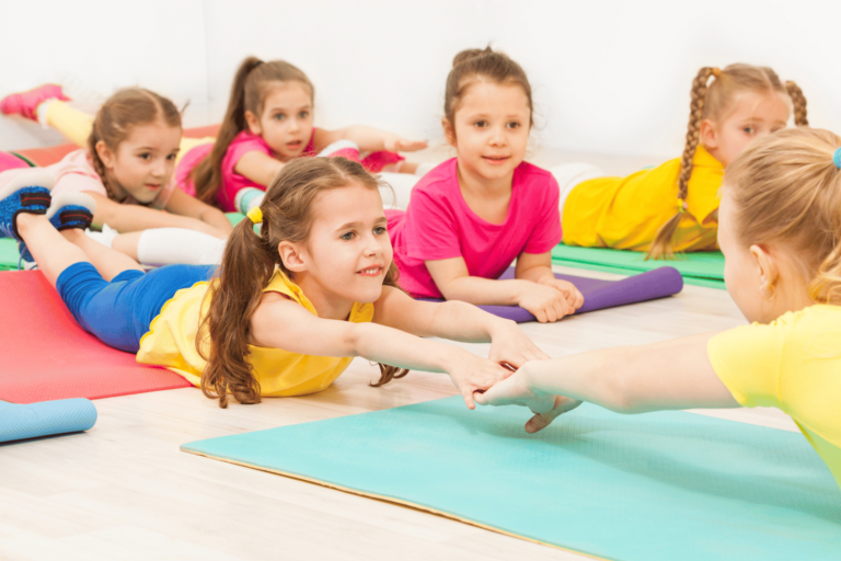 Hanukkah Themed Yoga for Kids + Printable Poster and Activity