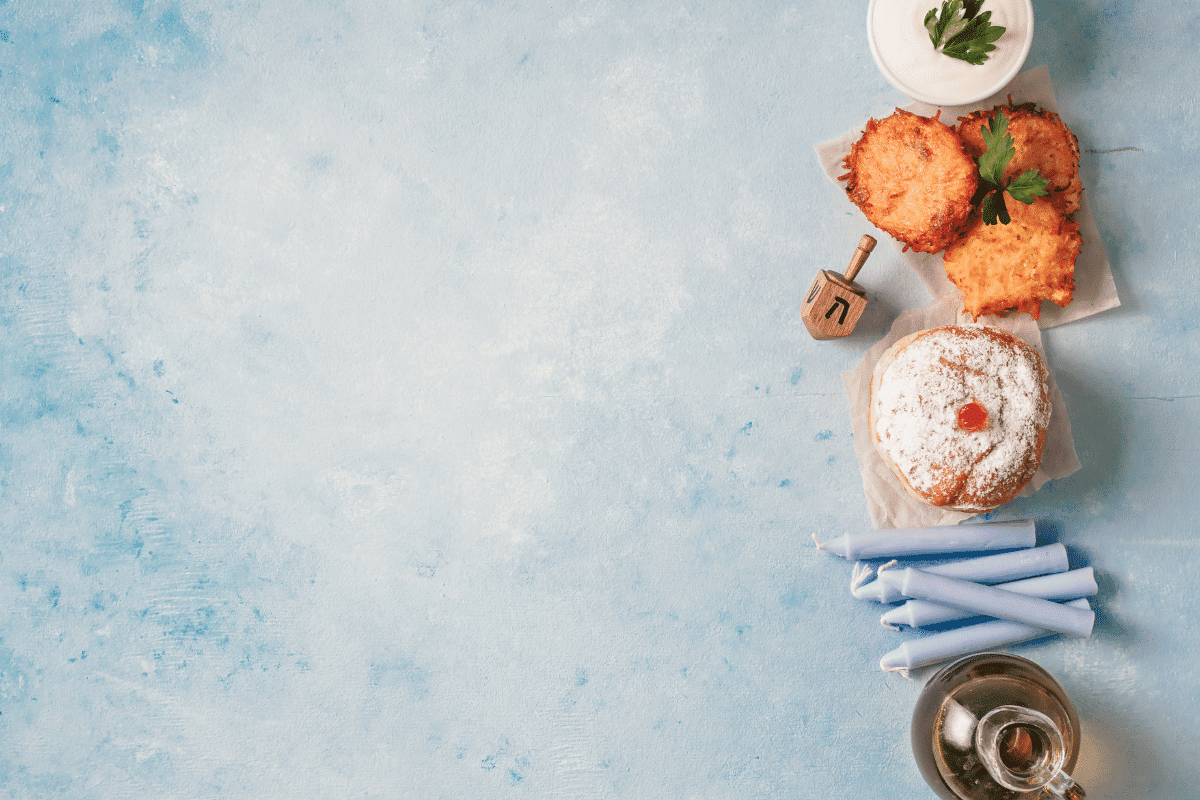 Hanukkah Themed Yoga for Kids + Printable Poster and Activity