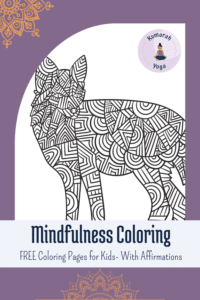 Free Mindfulness Coloring Pages for Kids : Kumarah