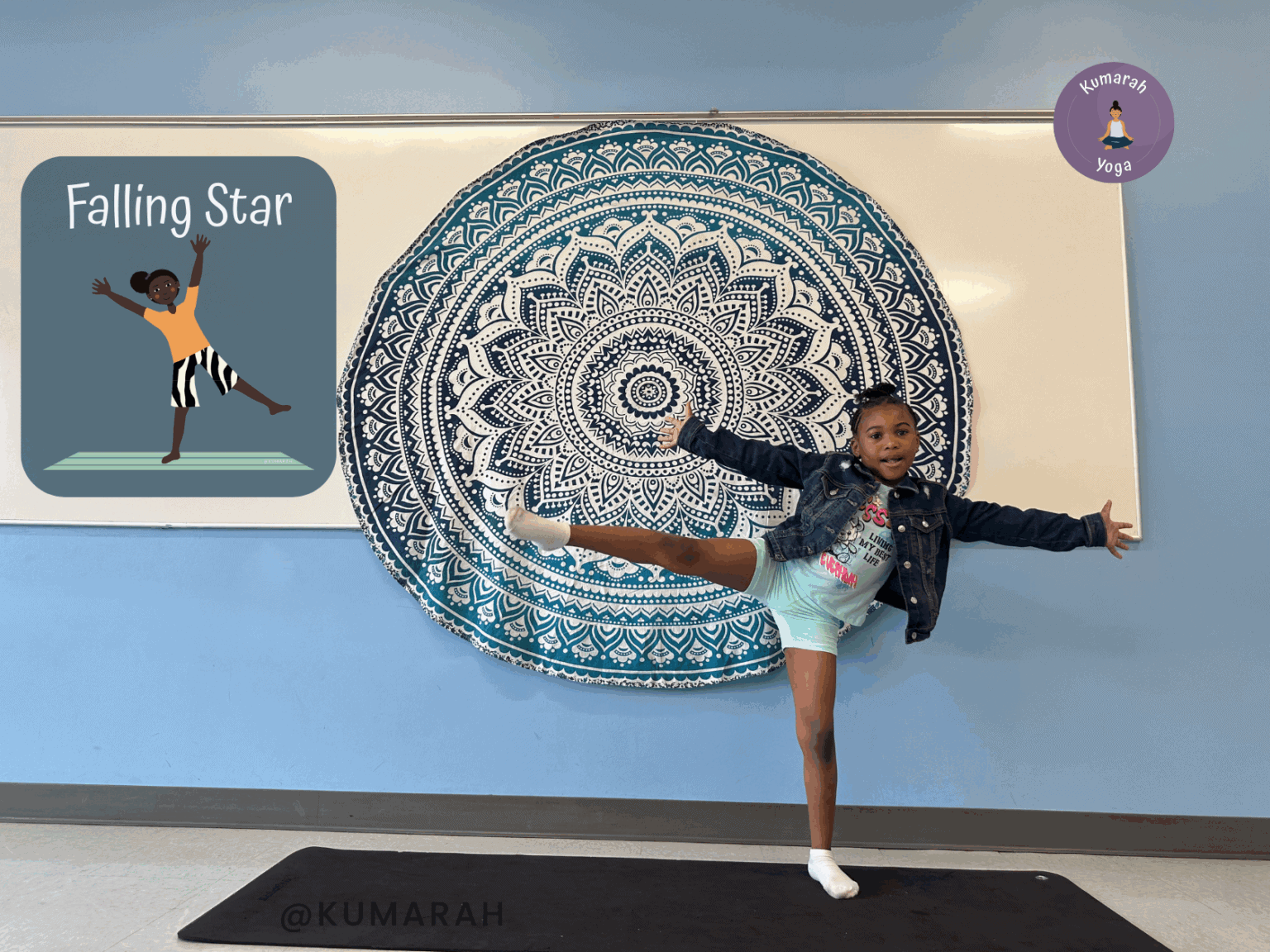 Outer Space Themed Yoga For Kids with Poses (and Video!) : Kumarah