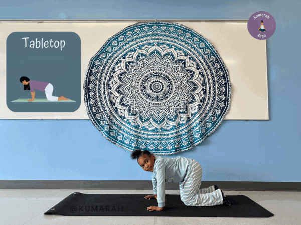 Outer Space Themed Yoga For Kids with Poses (and Video!) : Kumarah