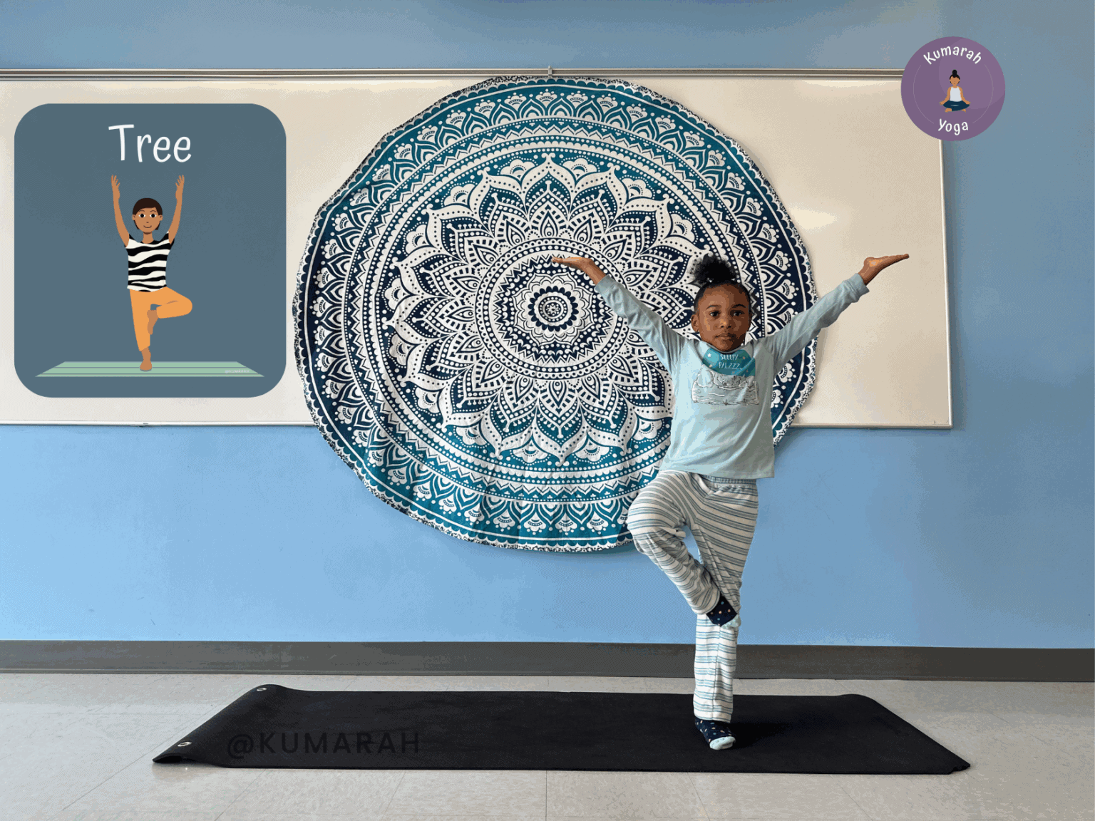 Fall Themed Kids Yoga and Mindfulness: Free Download